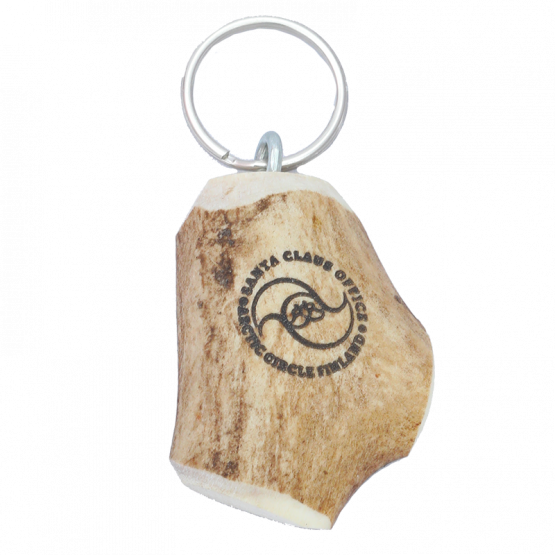 Santa Claus Office Reindeer Horn Key Chain - Santa Claus Office