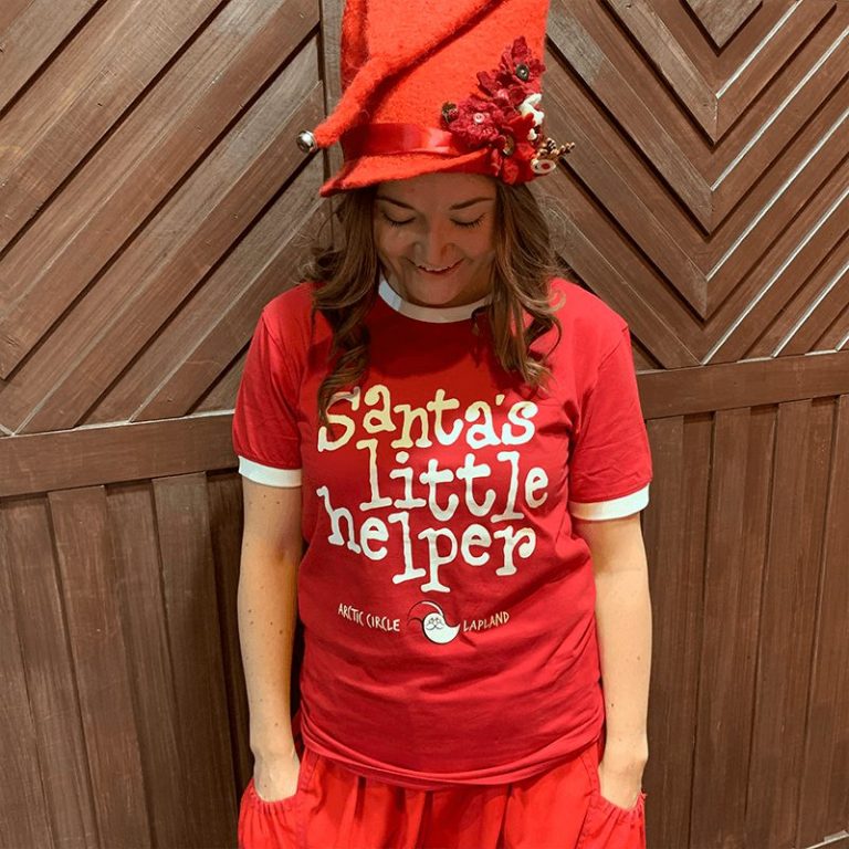 Santa's Little Helper T-shirt - Santa Claus Office