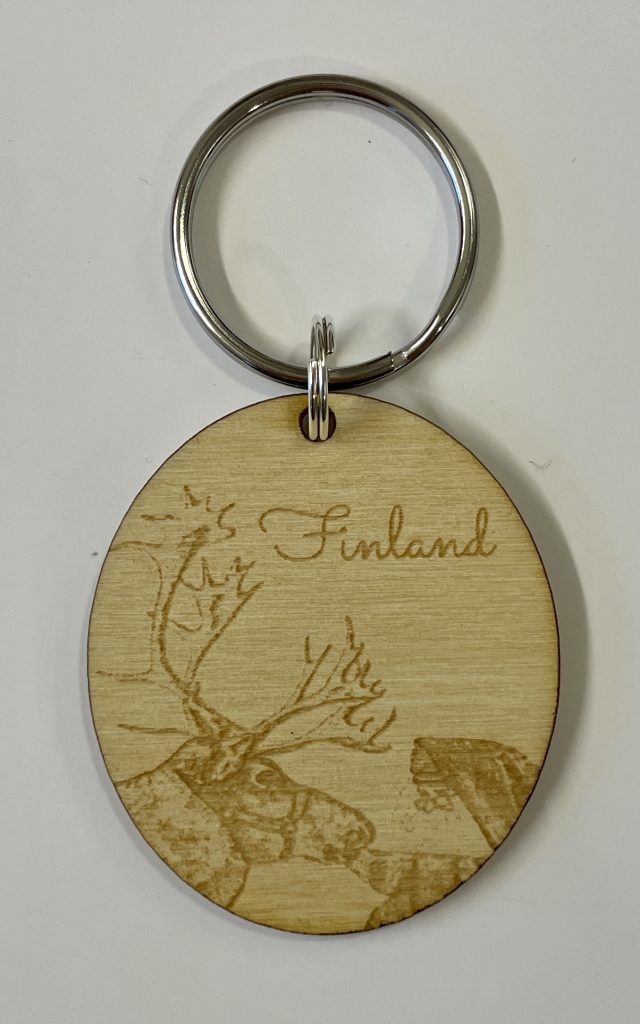 Key Chain, Santa, Finland - Santa Claus Office