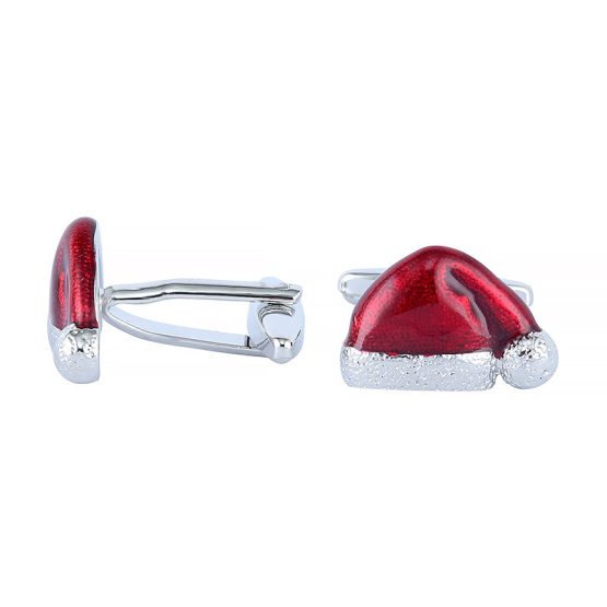 Cufflinks, Elf Hat - Santa Claus Office