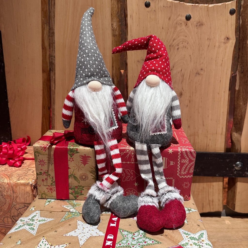 Elf Decoration, Stamp, Long Legs - Santa Claus Office